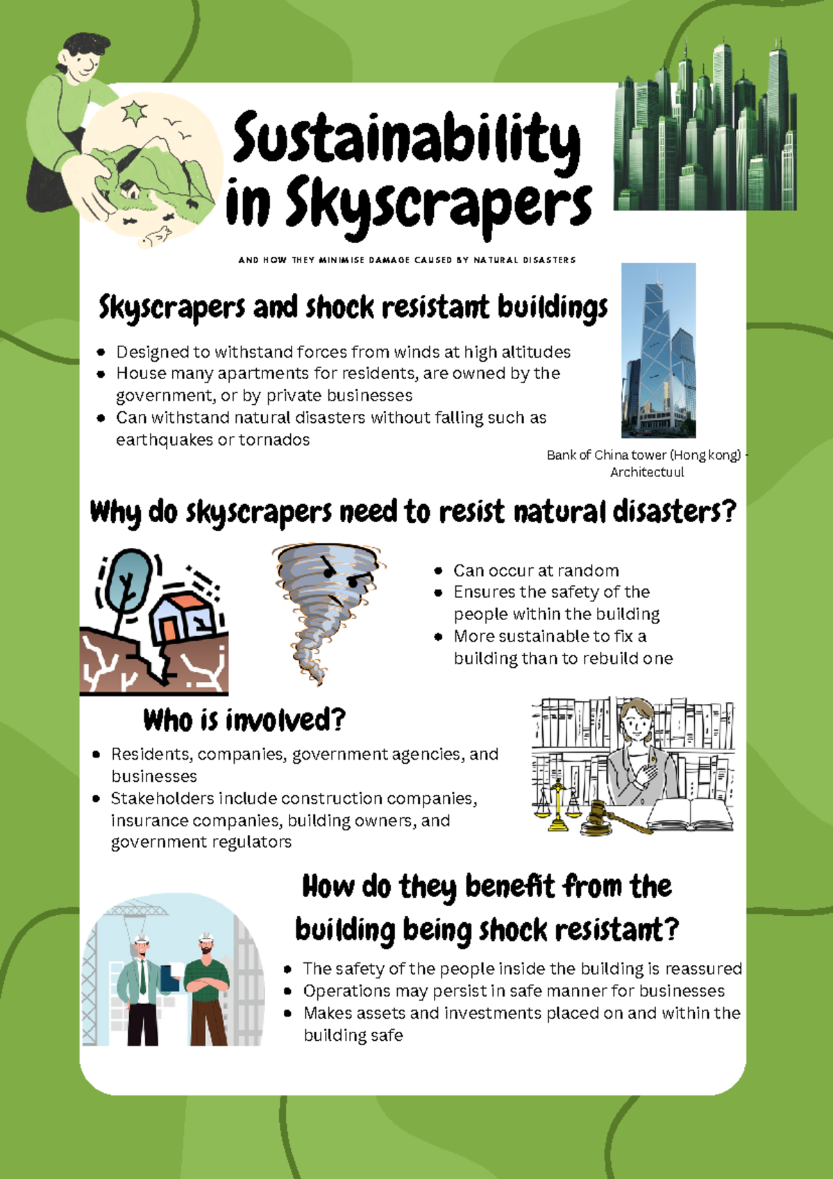 Sustainability in shock resistant buildings - Sustainability in ...