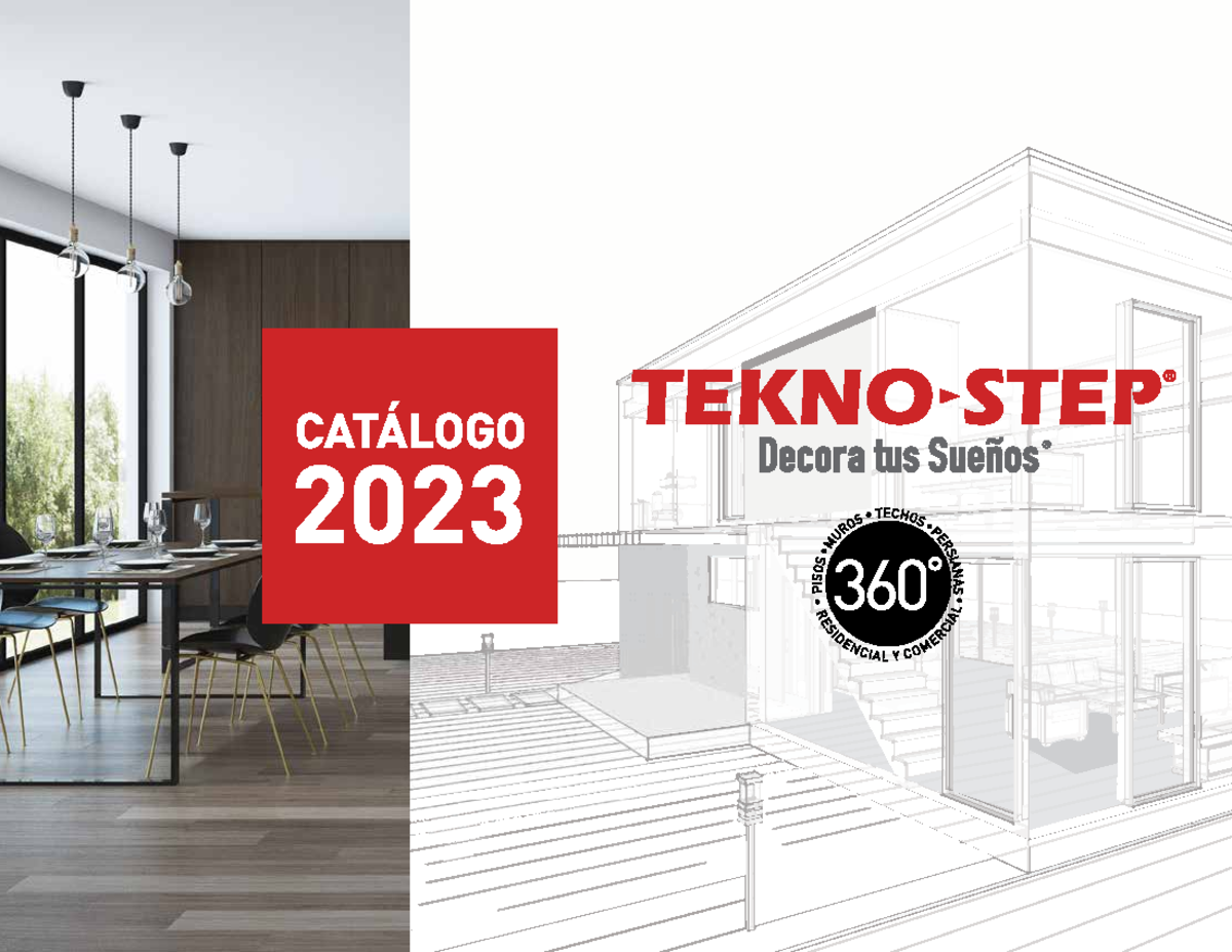 Catalogo Tekno Step 2023 v2 - NUEVOS PRODUCTOS N U E V O PARA FACHADA ...