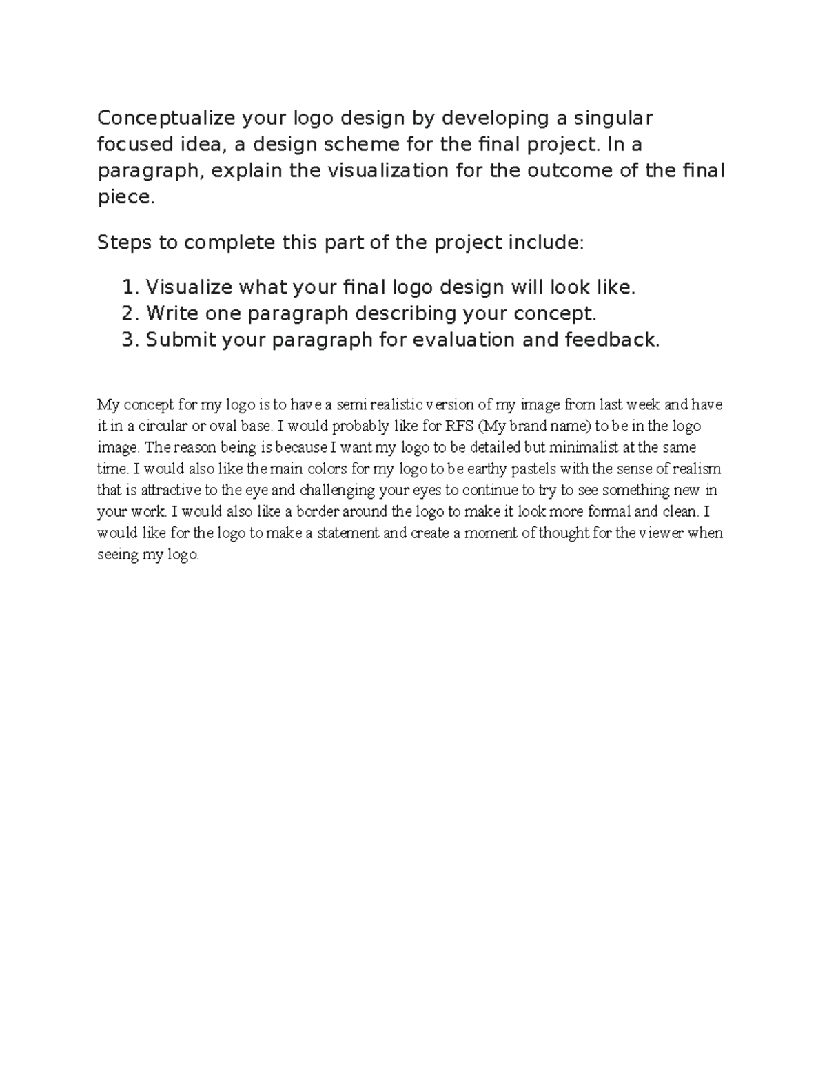 Untitled document (4) - notes - Conceptualize your logo design by ...
