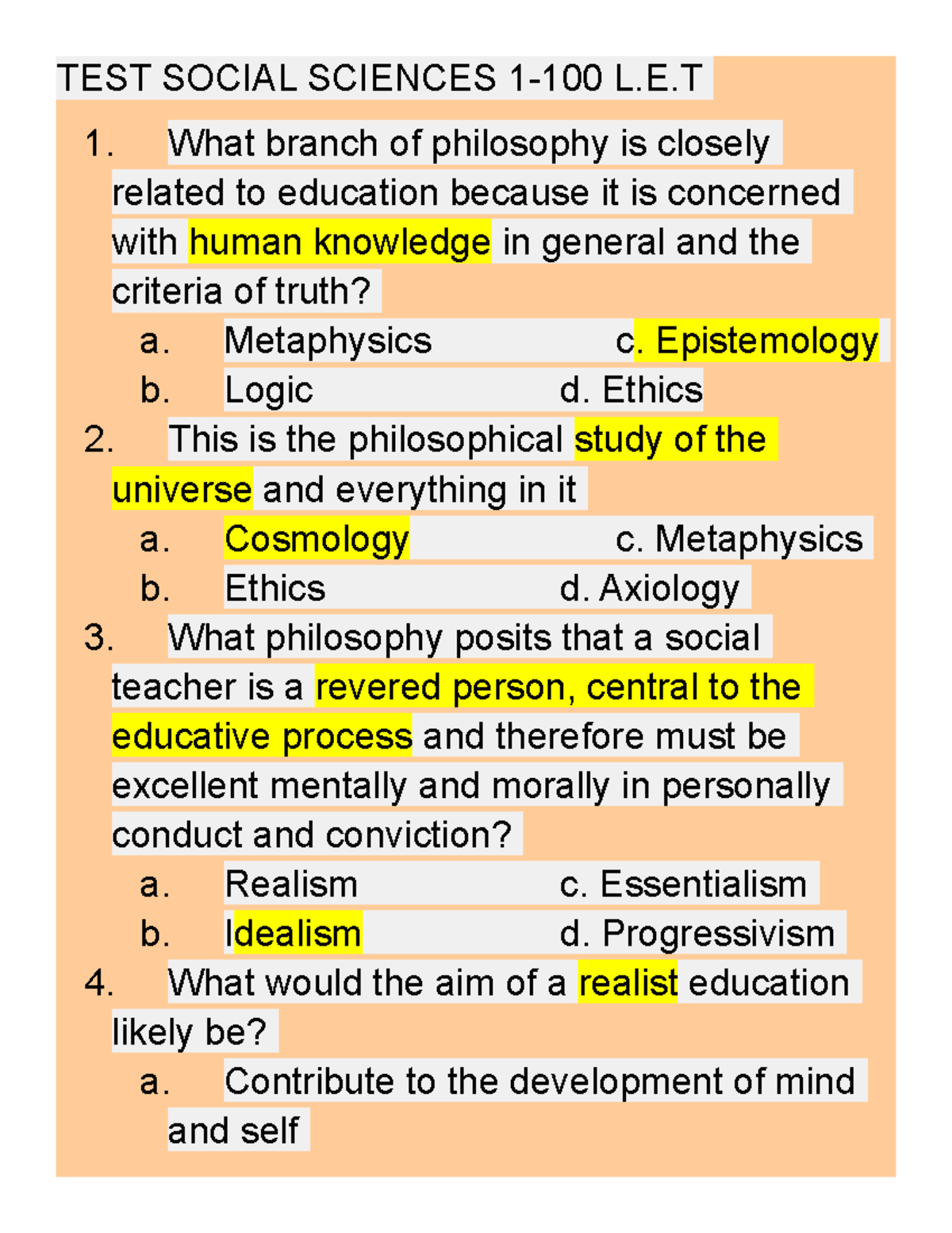 ️️TEST- Social- Sciences-1(Research Culture) - TEST SOCIAL SCIENCES 1 ...