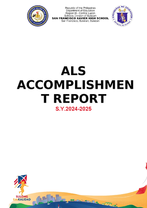 6 - lecture - WRITTEN TEST WRITTEN EXAM DIRECTION: I. True or False ...