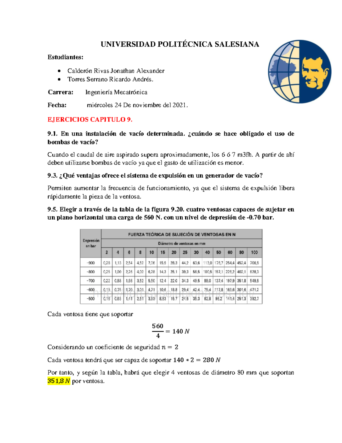 Tarea 4 JD - UNIVERSIDAD POLITÉCNICA SALESIANA Estudiantes: Calderón ...