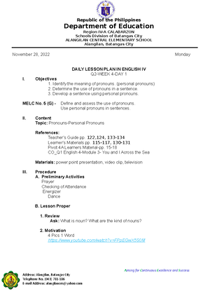 English-CG - DEPED english curriculum guide - Republic of the ...