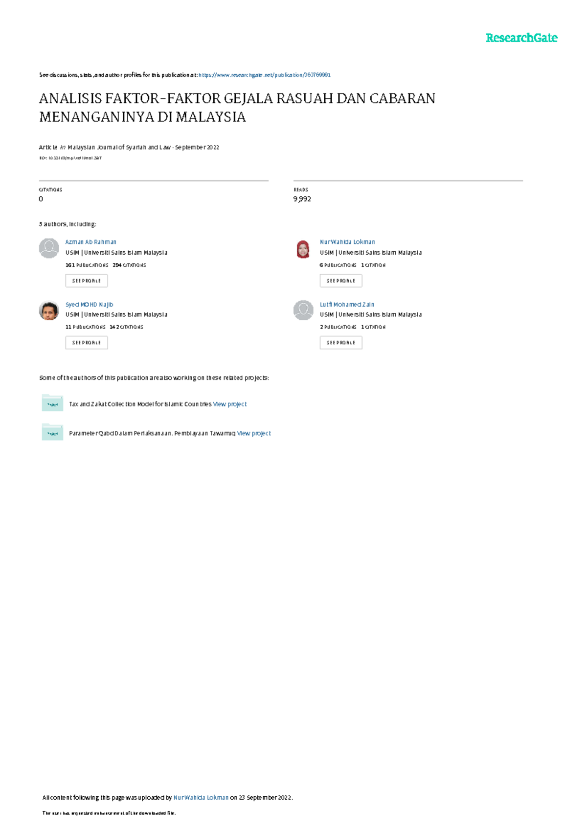 Rasuah 2 - See discussions, stats, and author profiles for this ...