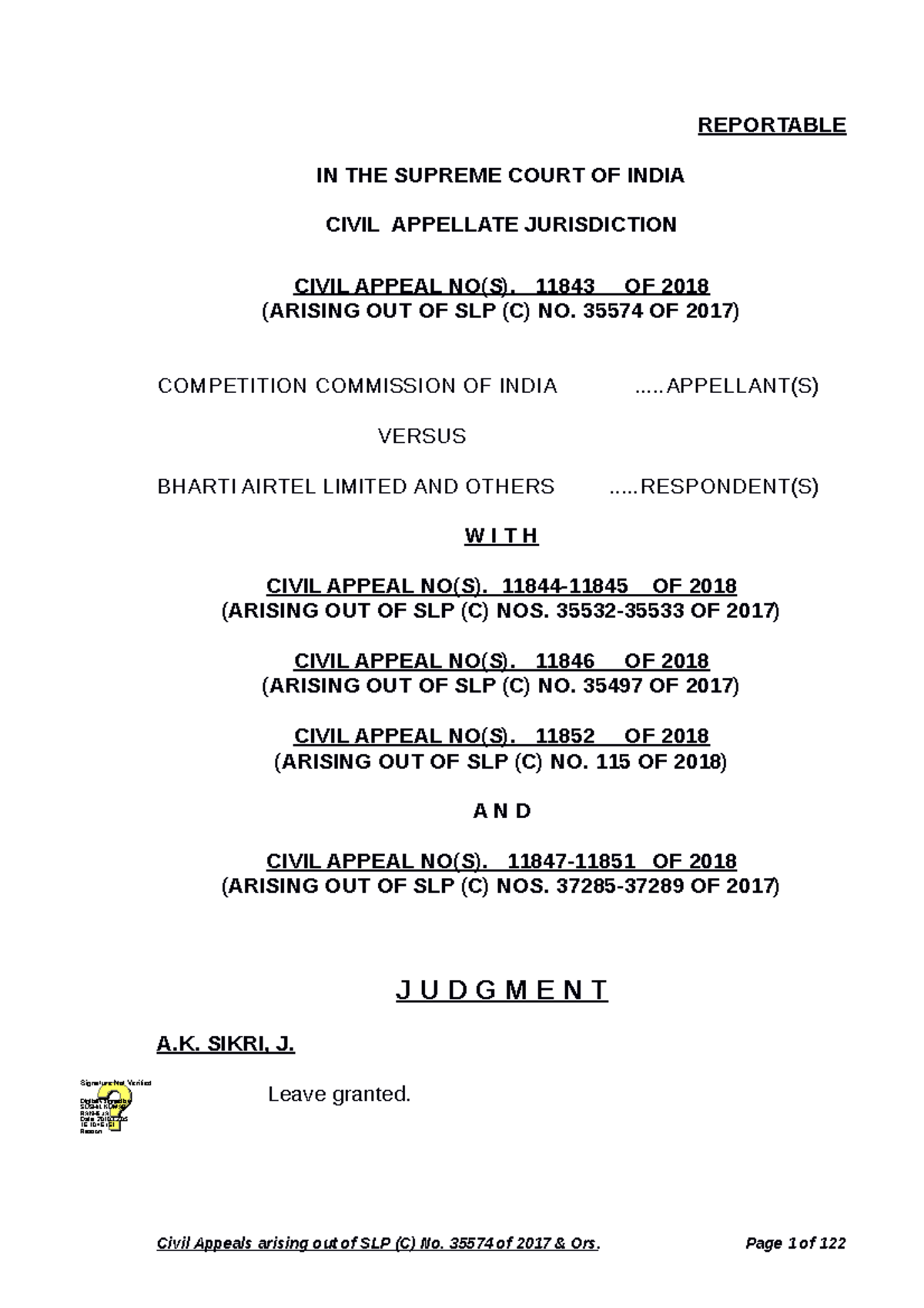 40072 2017 Judgement 05-Dec-2018 - REPORTABLE IN THE SUPREME COURT OF ...