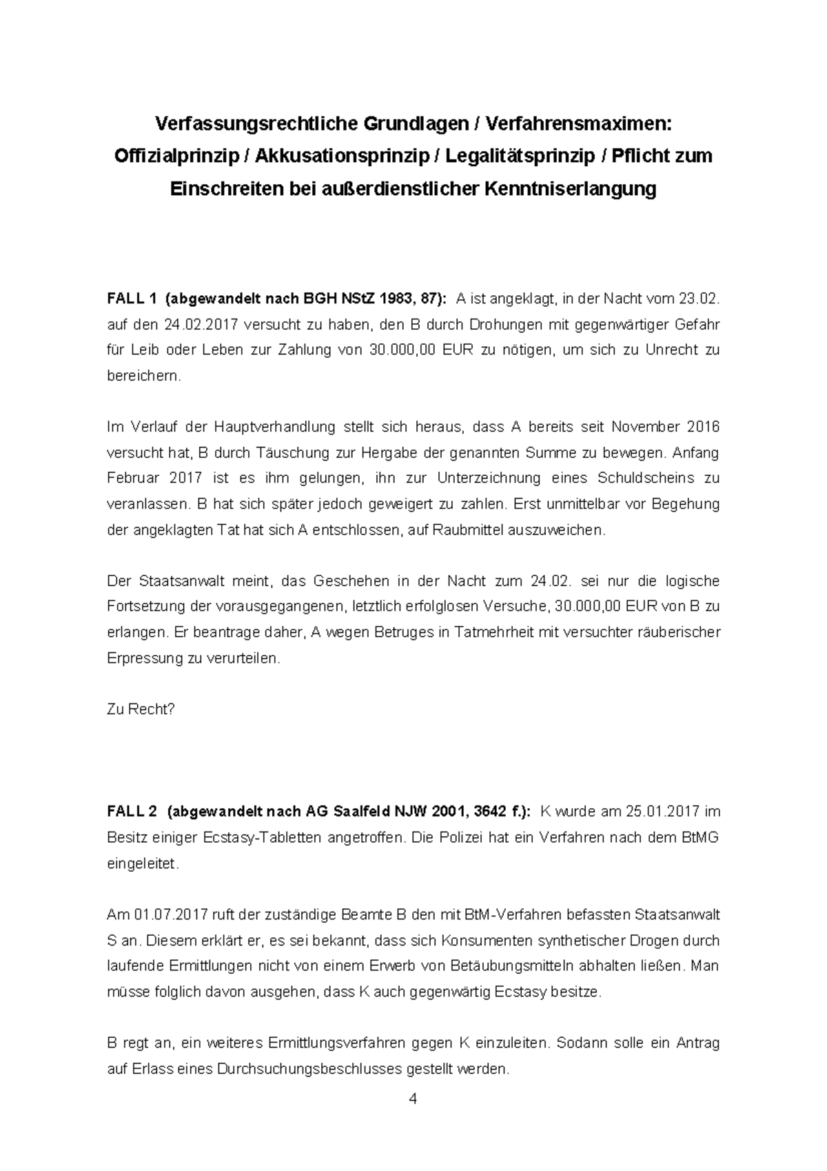 StPO I Gesamter Kurs - StPO I - Strafprozessrecht - 10.435 - uni - StuDocu