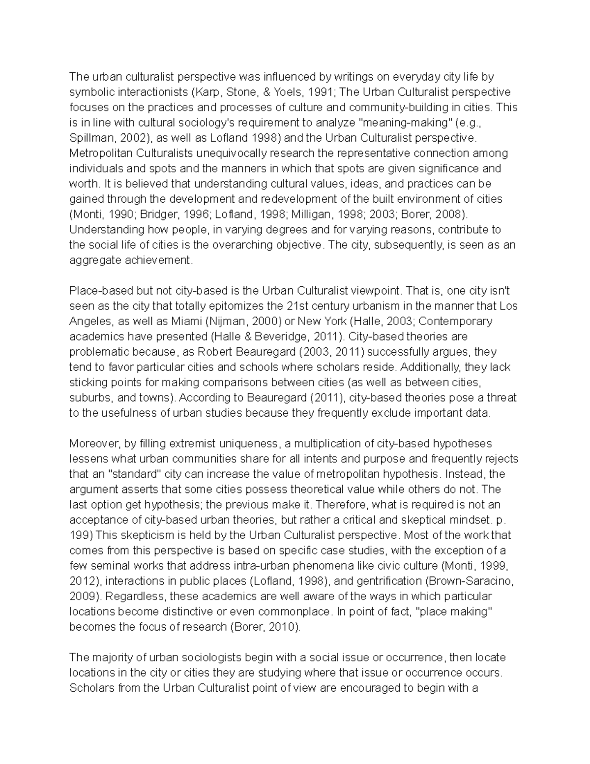 Chapter 5 Section 6 Notes Full Chapter Soc 163 - The urban culturalist ...