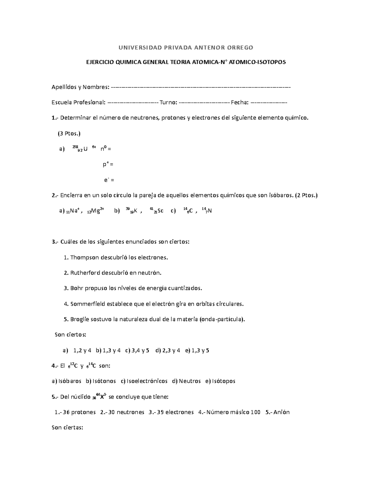 Ejerc+Teo+At%C3%B3mica+N+At%C3%B3mico+Isotopos - UNIVERSIDAD PRIVADA ...