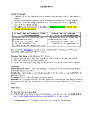 Lab 12 - Build an Atom PHYS 1115 - INSTRUCTIONS: (1) Download this lab ...