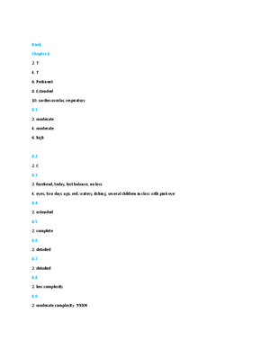 coding test exam - Question 1 2 out of 2 points An established patient ...