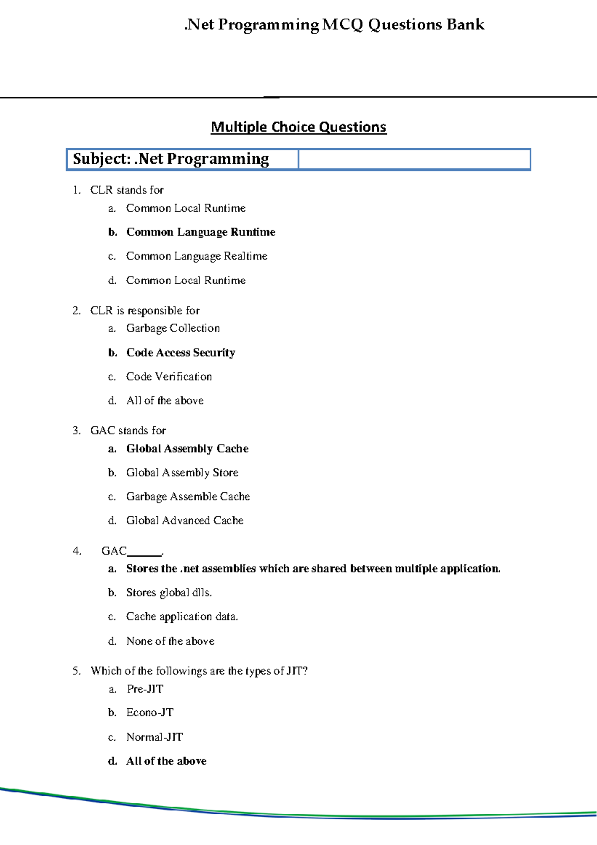 Mcq Of Programming 3340704 Net Programming StuDocu mcq-of-programming-3340704-net-programming-studocu