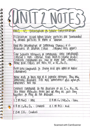 Unit 6 Lab - Chemistry II Lab 6 - Experiment 1Getting Acquainted With ...