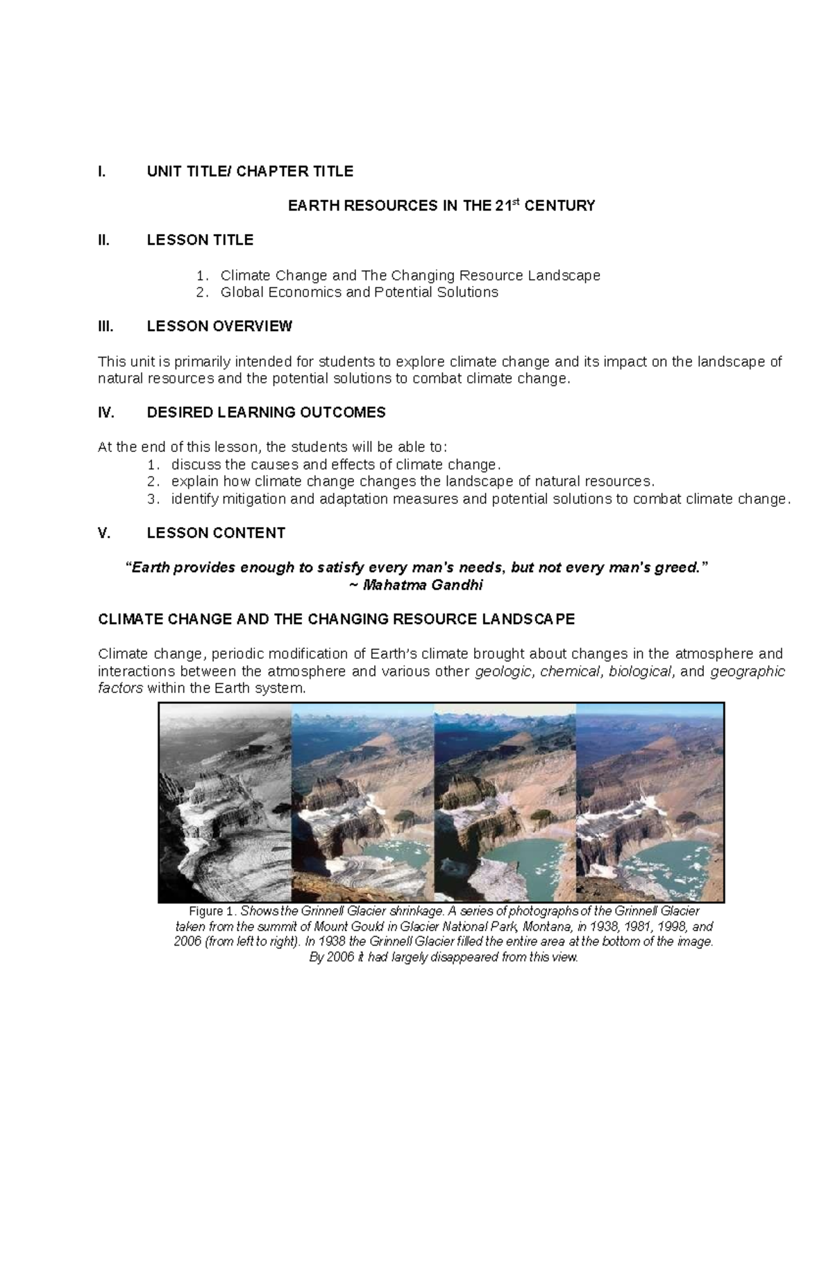 peoples ecosystem Chapter 3 Earth Resources IN THE 21st Century - I ...