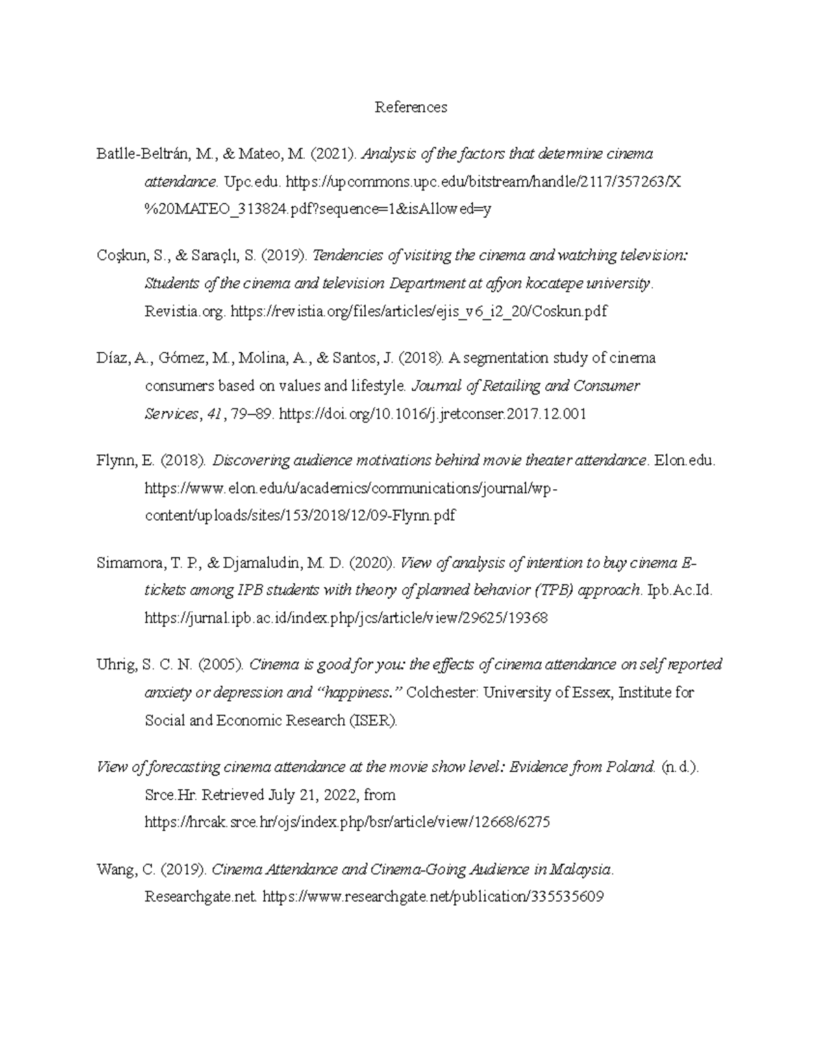 References-trang - How to do references - References Batlle-Beltrán, M ...