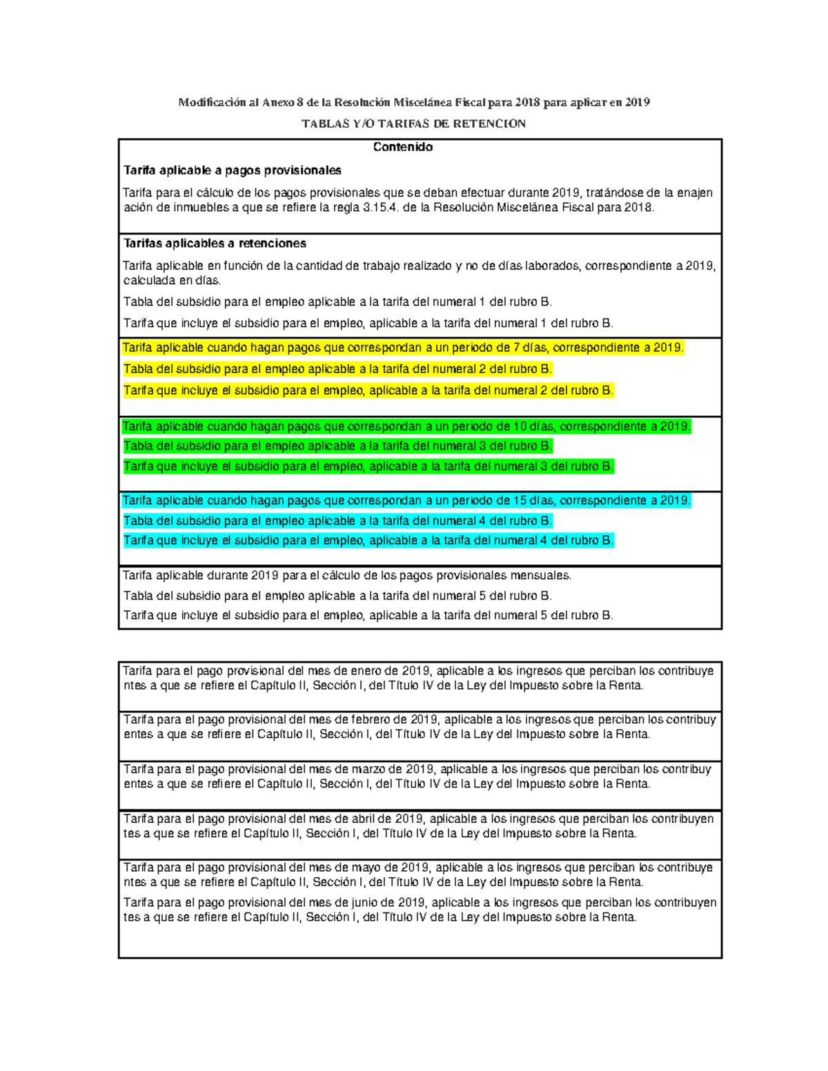 Anexo 8 REMF PARA 2019 - - Studocu