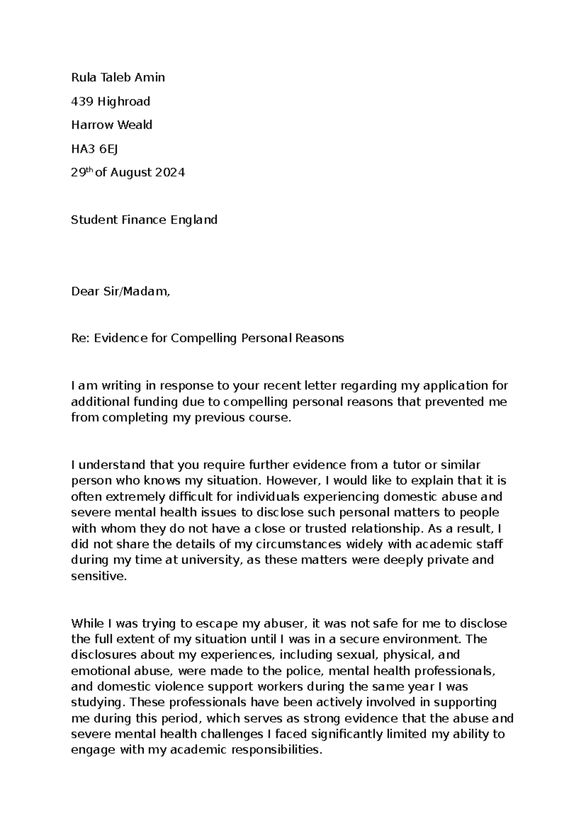 Document - Law notes - Rula Taleb Amin 439 Highroad Harrow Weald HA3 ...