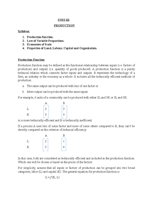 Classical Theory of Employment and Output Determination - CLASSICAL THEORY OF EMPLOYMENT AND ...