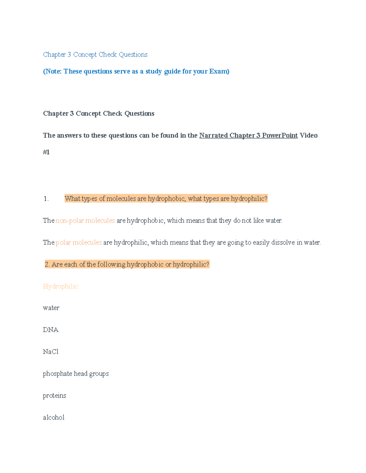 Concept Check Ch 3 (summer 2020) - Chapter 3 Concept Check Questions ...