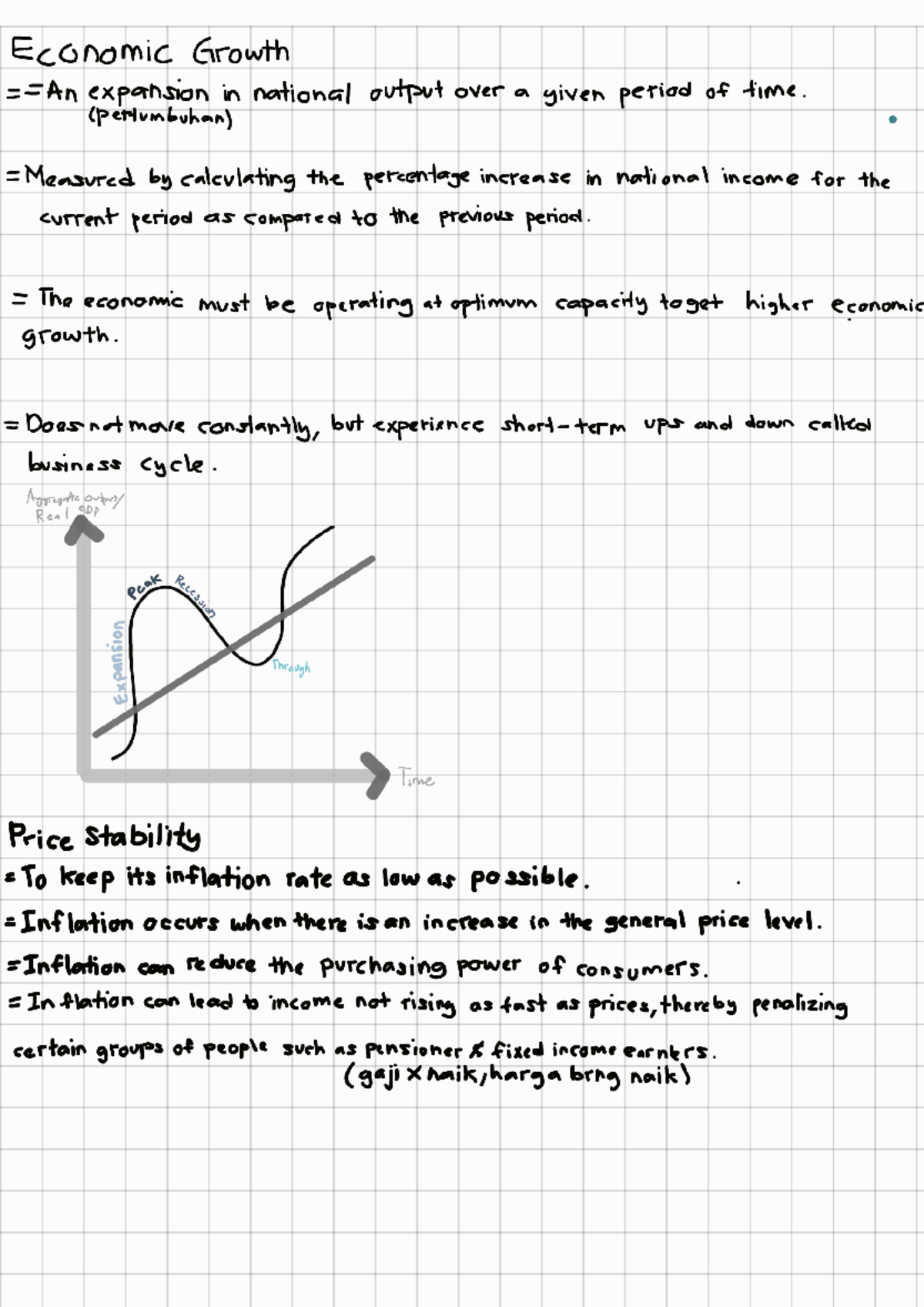 Economic gdp macroeconomic - fundamentals of economics - Studocu