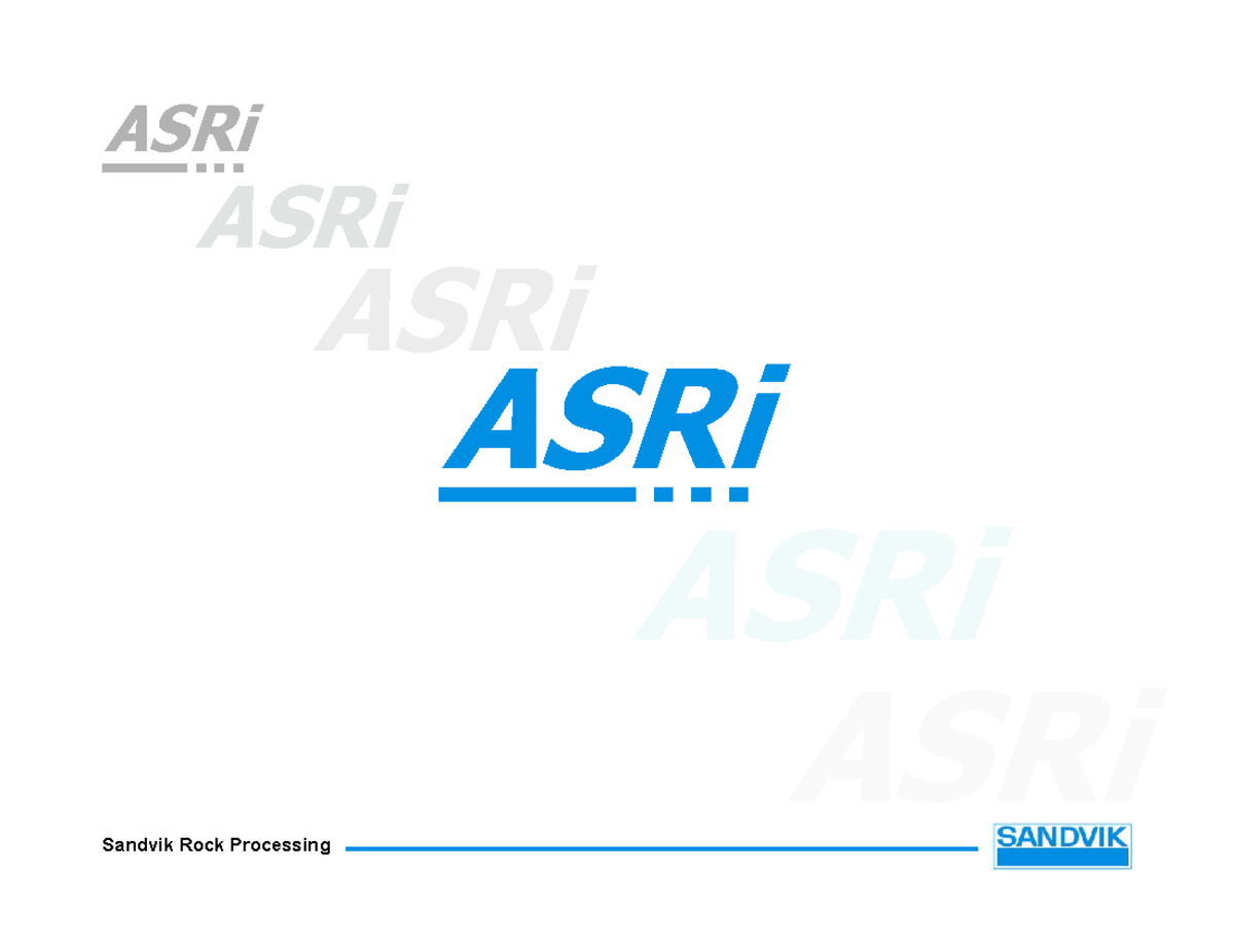 Vdocument.in asri-sandvik - ASRi ASRi ASRi ASRi ASRi ASRi ASRi ASRi is ...