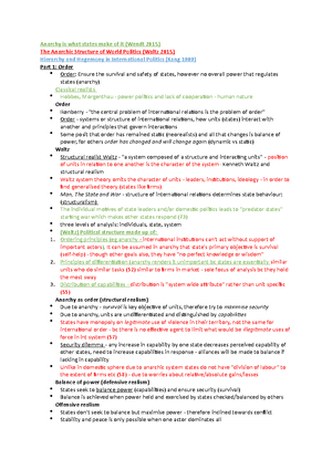 Behavioural Economics Revision Checklist - Studocu