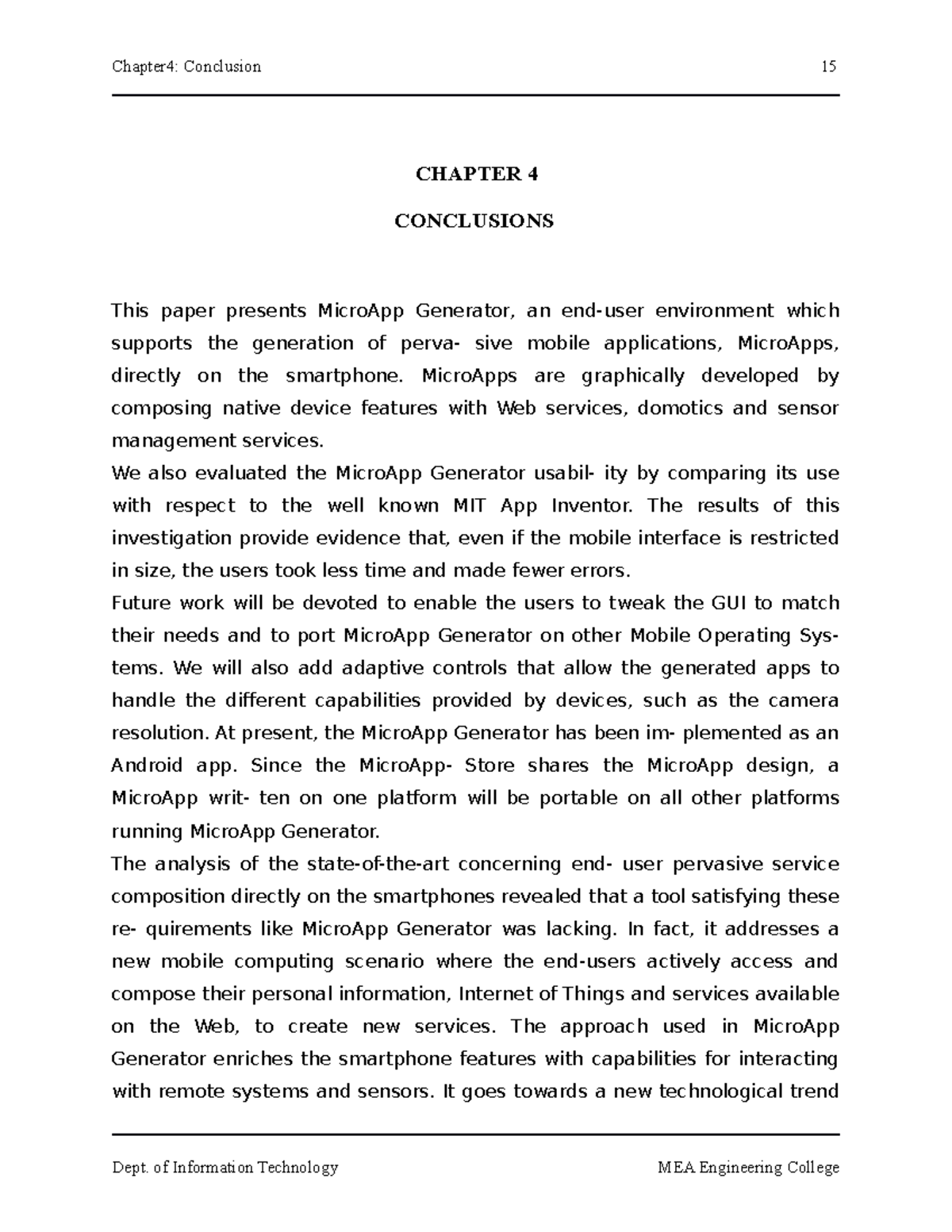 Chapter 4 - Conclusion of visual mobile computing - Chapter4 ...
