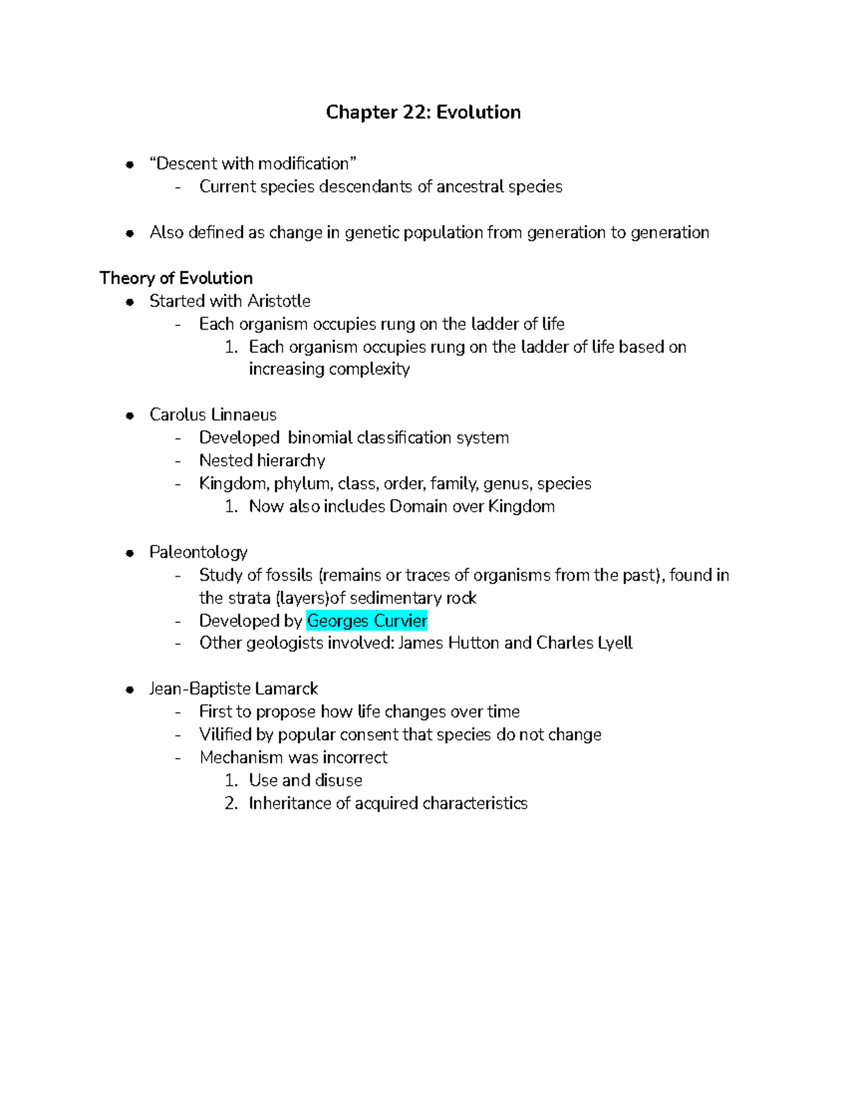 Biology II UNIT 1 - BIOL 1409 - Studocu
