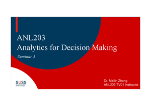 ANL203 ECA for SUSS - (a) Potato Corner is an international food ...