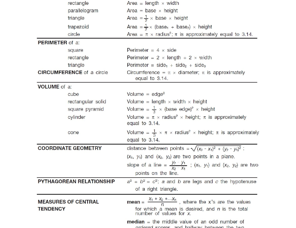 Midterm MAT - Study sheet for math final - M 408M - Studocu