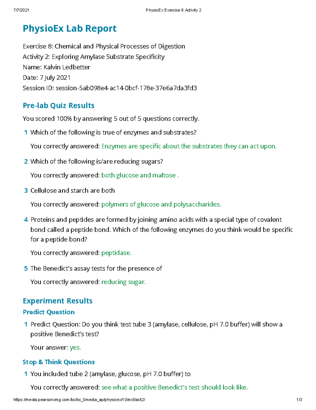 Physio Ex Exercise 8 Activity 2 - pearsoncmg/bc/bc_0media_ap/physioex ...