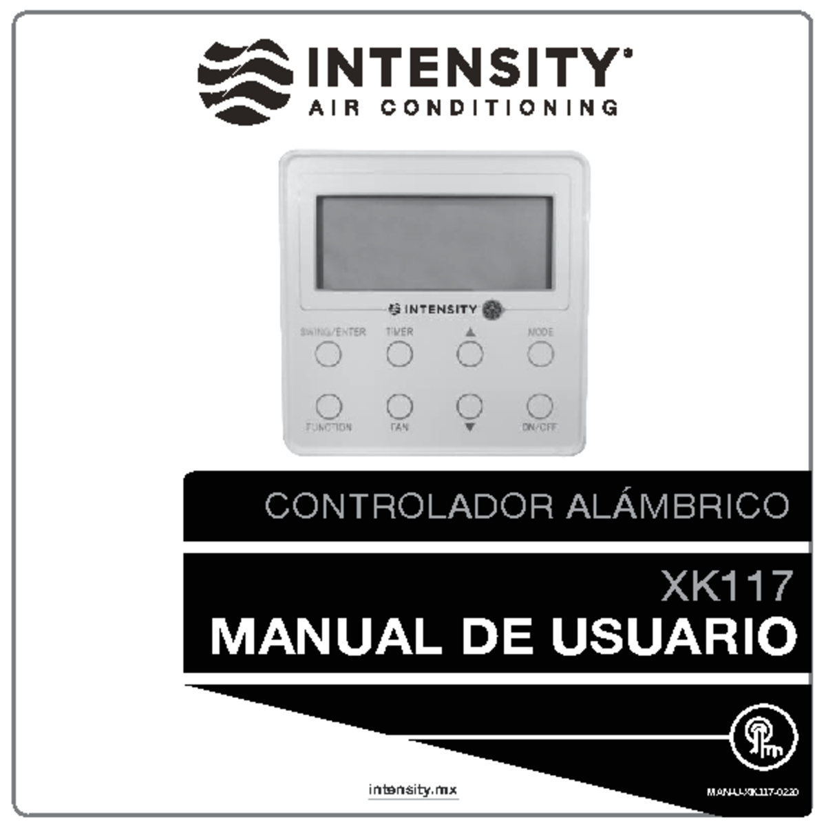 Manual de usuario - controlador xk117 - intensity comp - CONTROLADOR ...