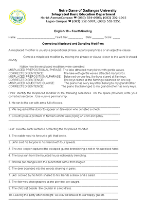 GMRC AND Values Education Grade 7 - VALUES EDUCATION LESSON PLAN ...