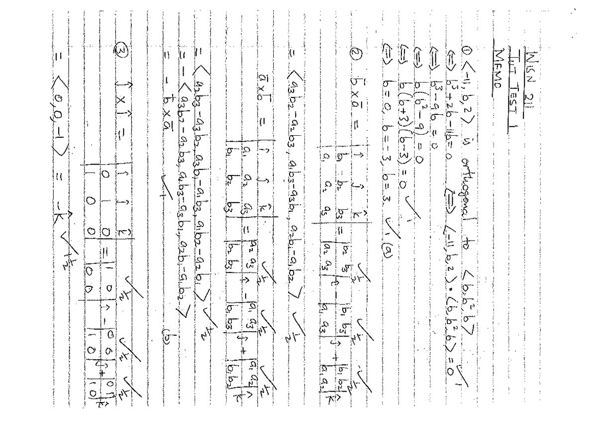 Tut test 1 memo - MTHS211 - Studocu