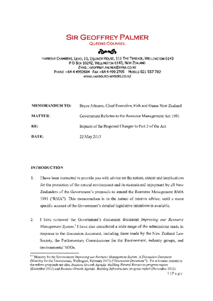 Legal Opinion - Example - RE Srn GEoTFREY Pnlvlgn QueeNs ...