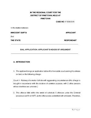 Opposing affidavit - IN THE HIGH COURT OF SOUTH AFRICA GAUTENG DIVISION ...