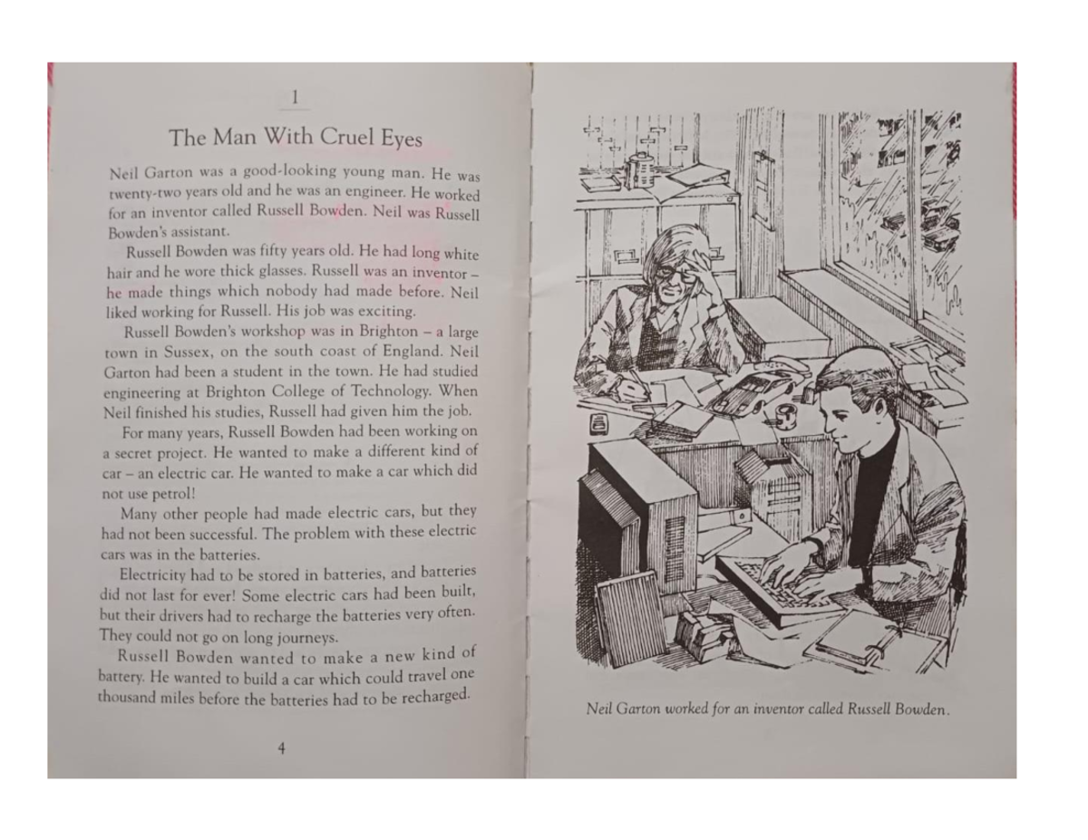 Adventure in rio - Dbj - 1 The Man With Cruel Eyes Neil Garton was a ...