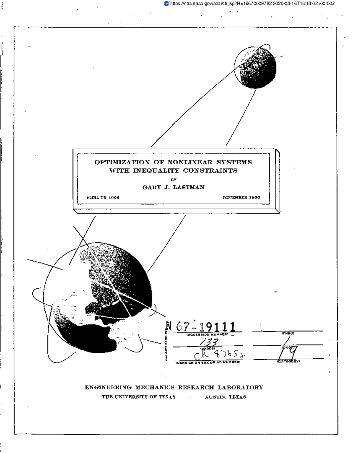 Calculus notess - OPTIMIZATION OF NONLINEAR SYSTEMS WITH INEQUALITY ...