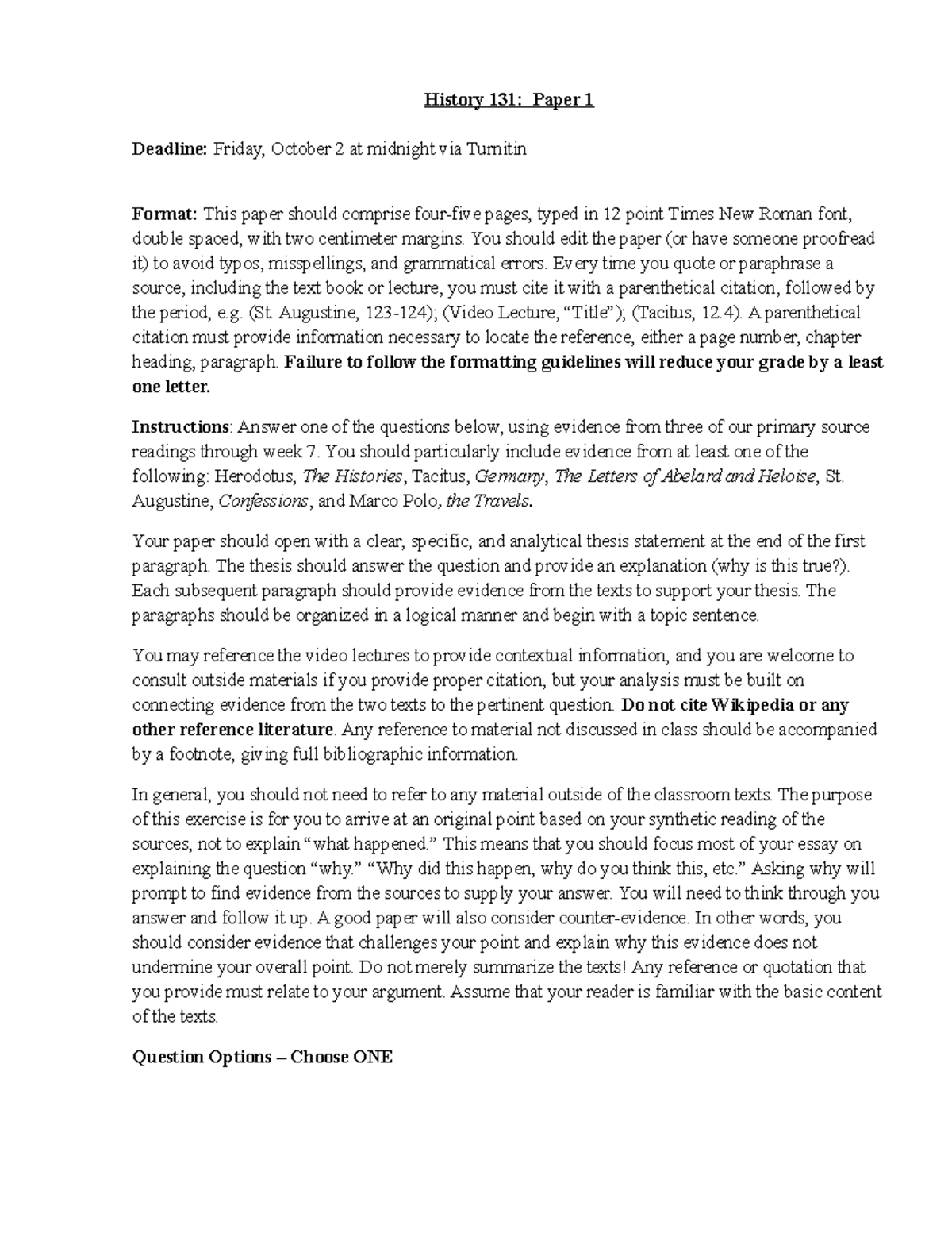 2020 Paper 1 - Historty of Europe from 15th century to 18th century ...