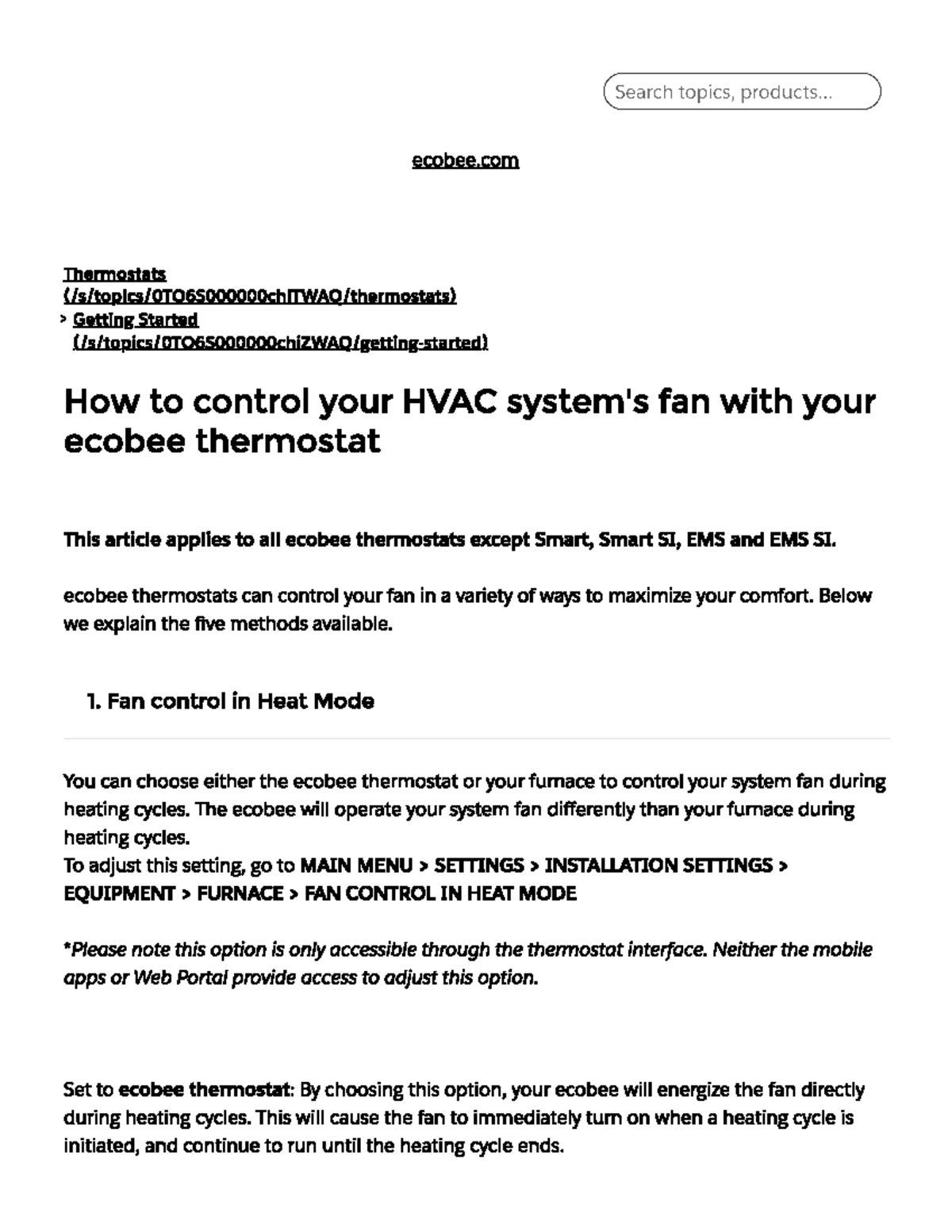 Reference-documents 2022 ecobee how to control your hvac system's fan with your ecobee ...