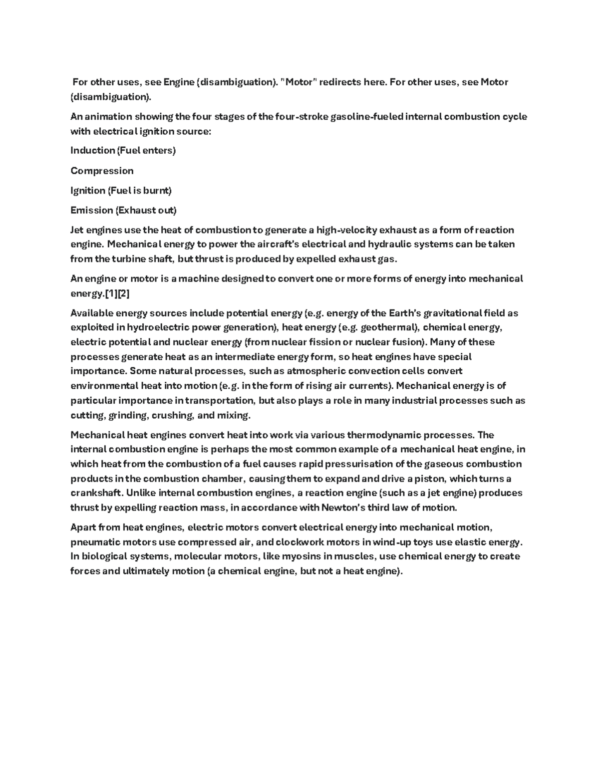 Document 1 - dasdasd - For other uses, see Engine (disambiguation ...