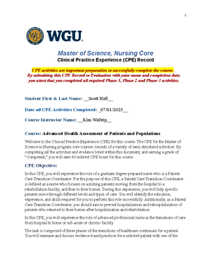 D028 Shadow Health Focus ABD PAIN Esther PARK Subjective - Subjective ...