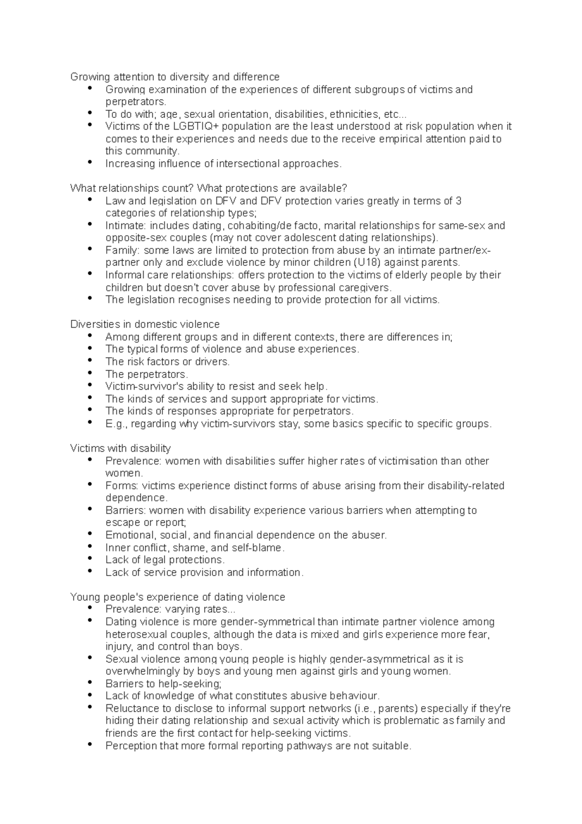 Wk 6 jsb286 - week 6 tutorial - Growing attention to diversity and ...