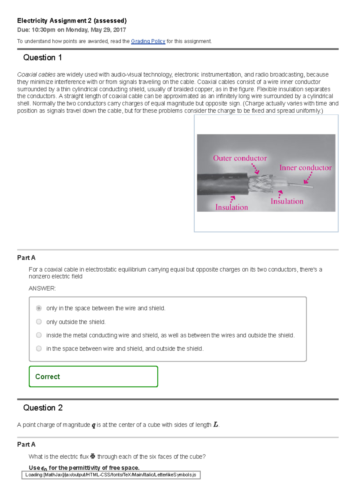 Electricity Assignment 2 (assessed) - Electricity Assignment 2 ...