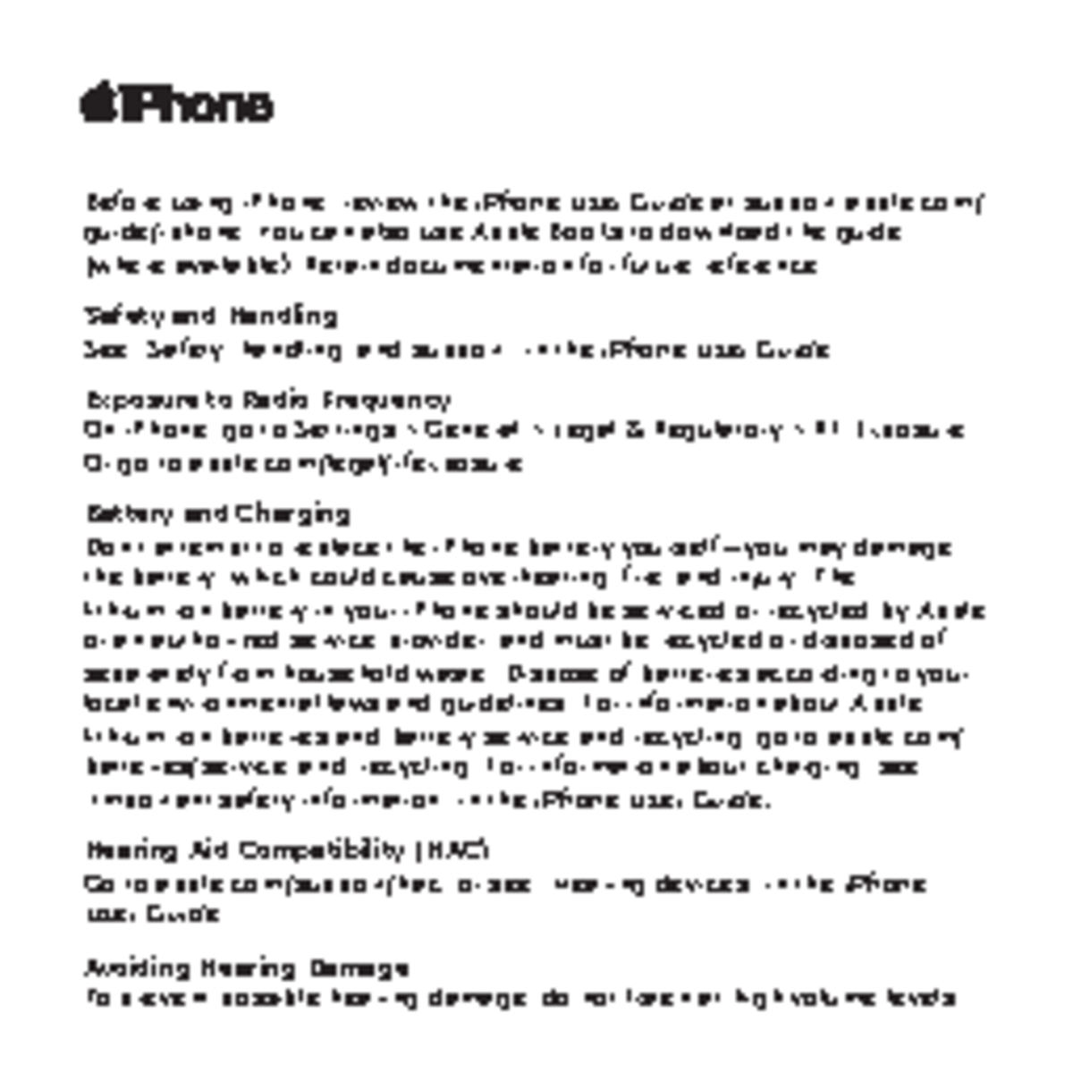 Huong Dan Su Dung Tieng Anh - Before using iPhone, review the iPhone User Guide at support.apple ...