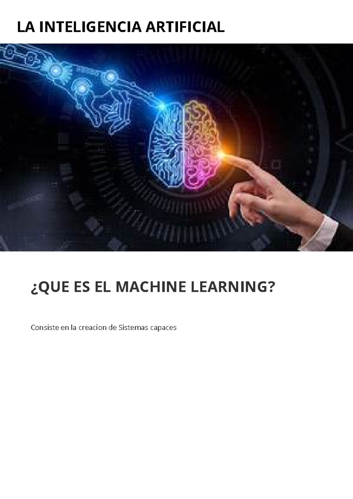 LA Inteligencia Artificial - Lenguaje y comunicación - LA INTELIGENCIA ...