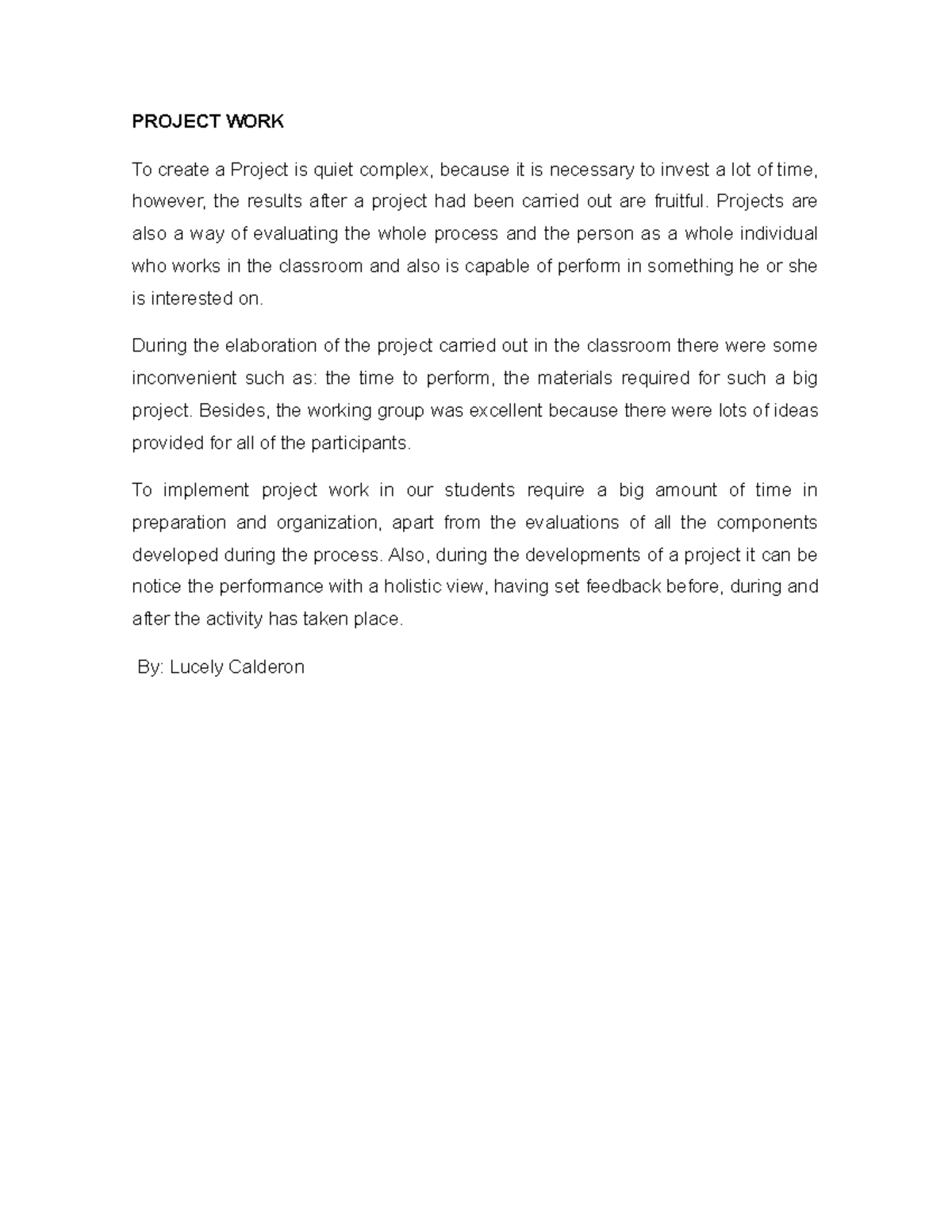 Project WORK - bsbwor502 - UNSW Sydney - Studocu