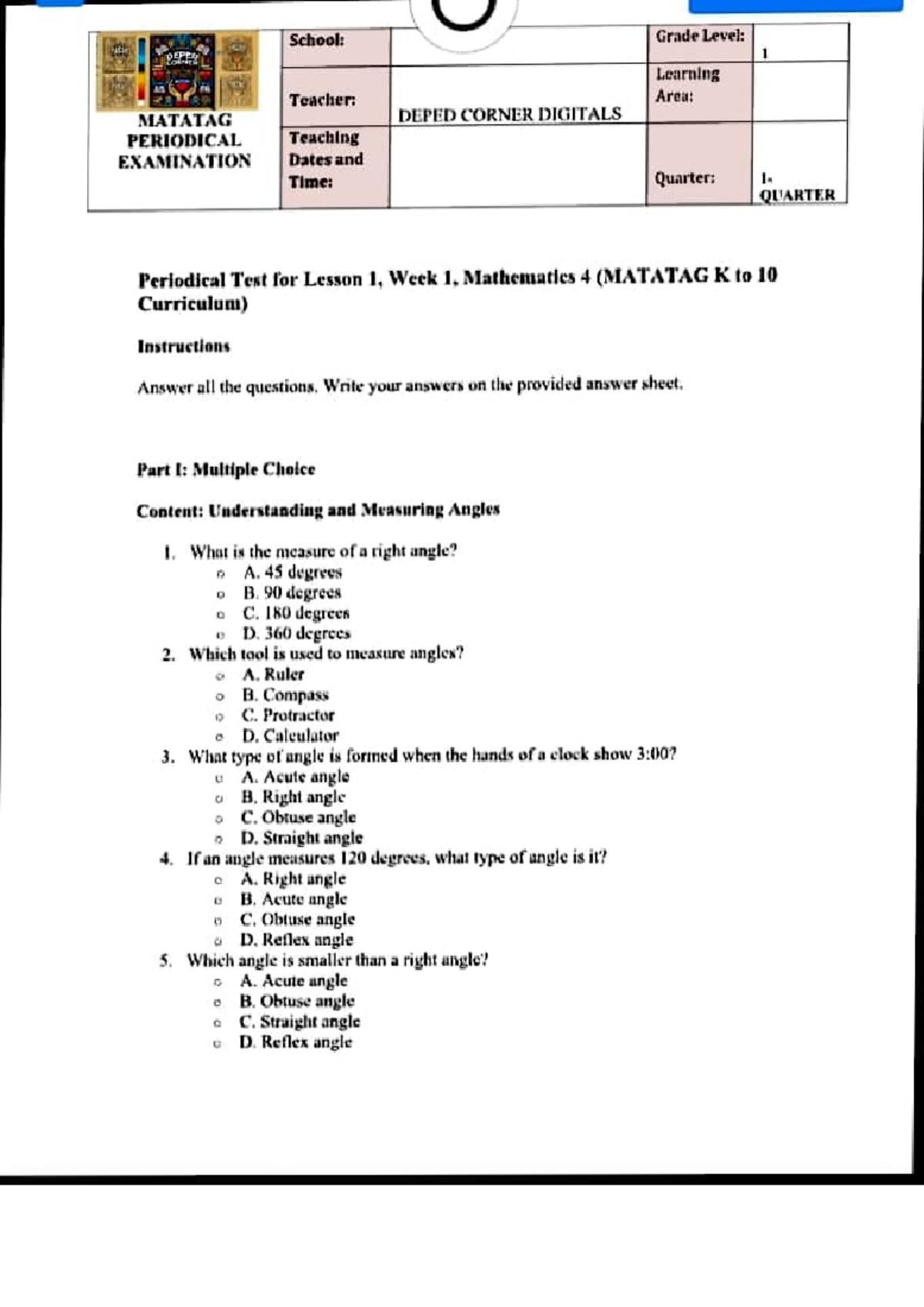 Louie - hahhsgsgs - School: Grade Level: 1 Learning Teacher: Area ...