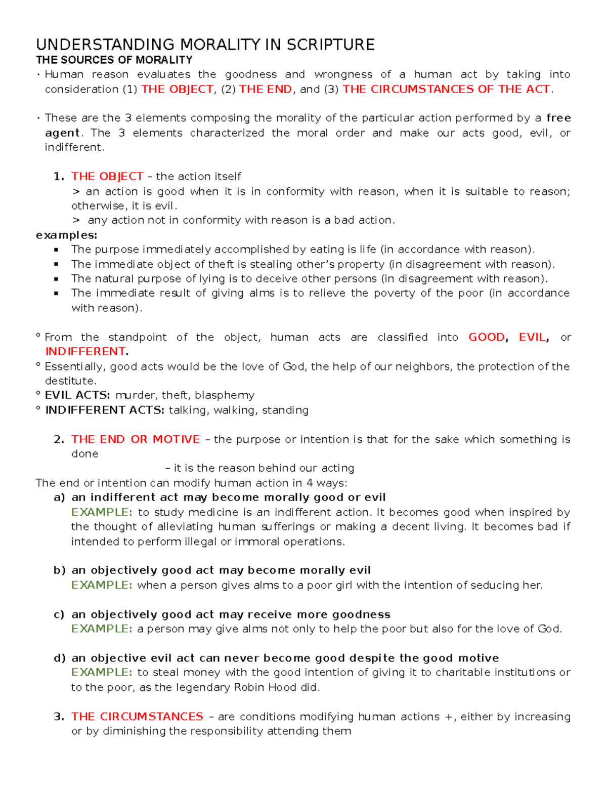THE Sources OF Morality - UNDERSTANDING MORALITY IN SCRIPTURE THE ...