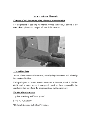 Biometrics 4 - Faculty of Computers and Information science ...