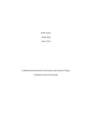 Big wgu paper - Research Purposal over collaboration between SPED and ...